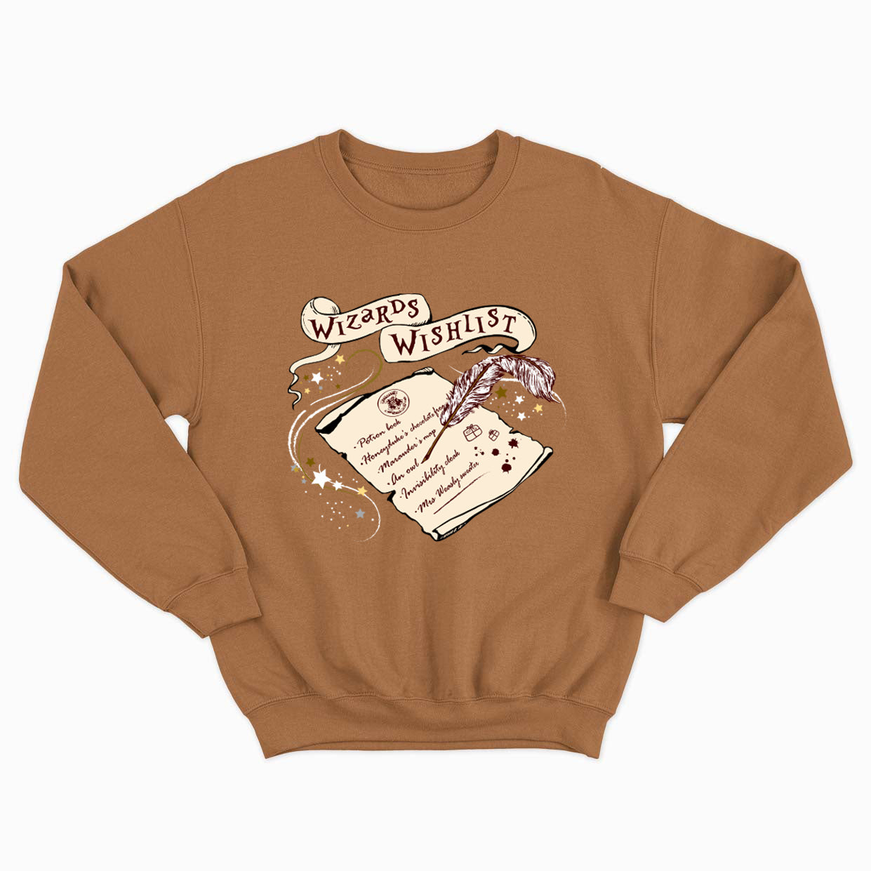 WIZARDS WISHLIST - HARRY POTTER crewneck vintage unisexe - Tamelo Boutique